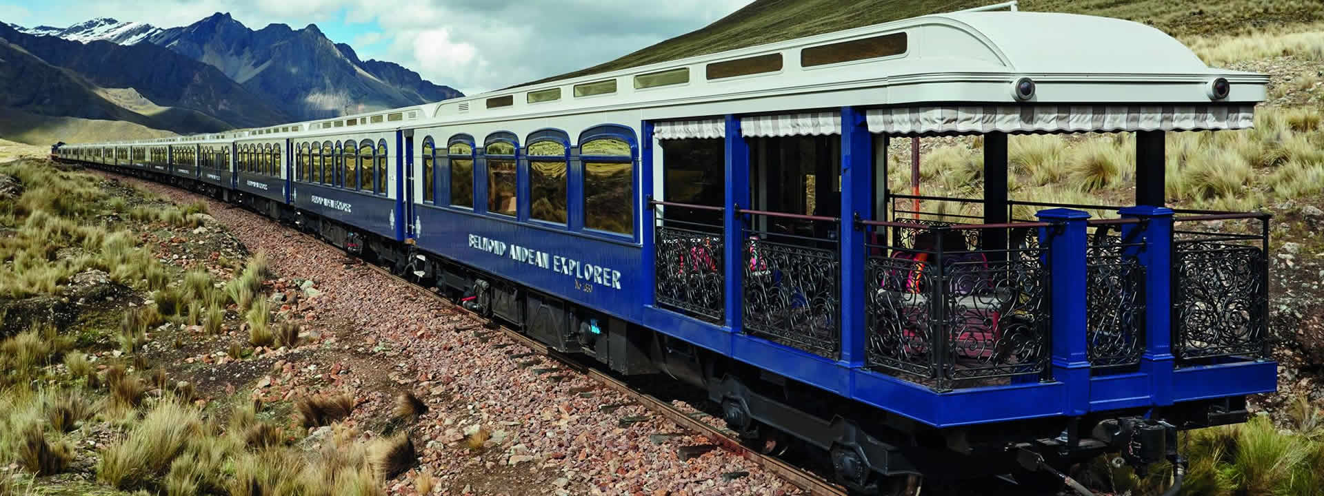 El tren de lujo es considerado uno de los mejores de sud américa.
